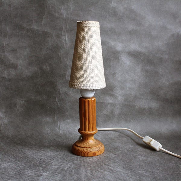 Swedish Table Lamp - Etsy