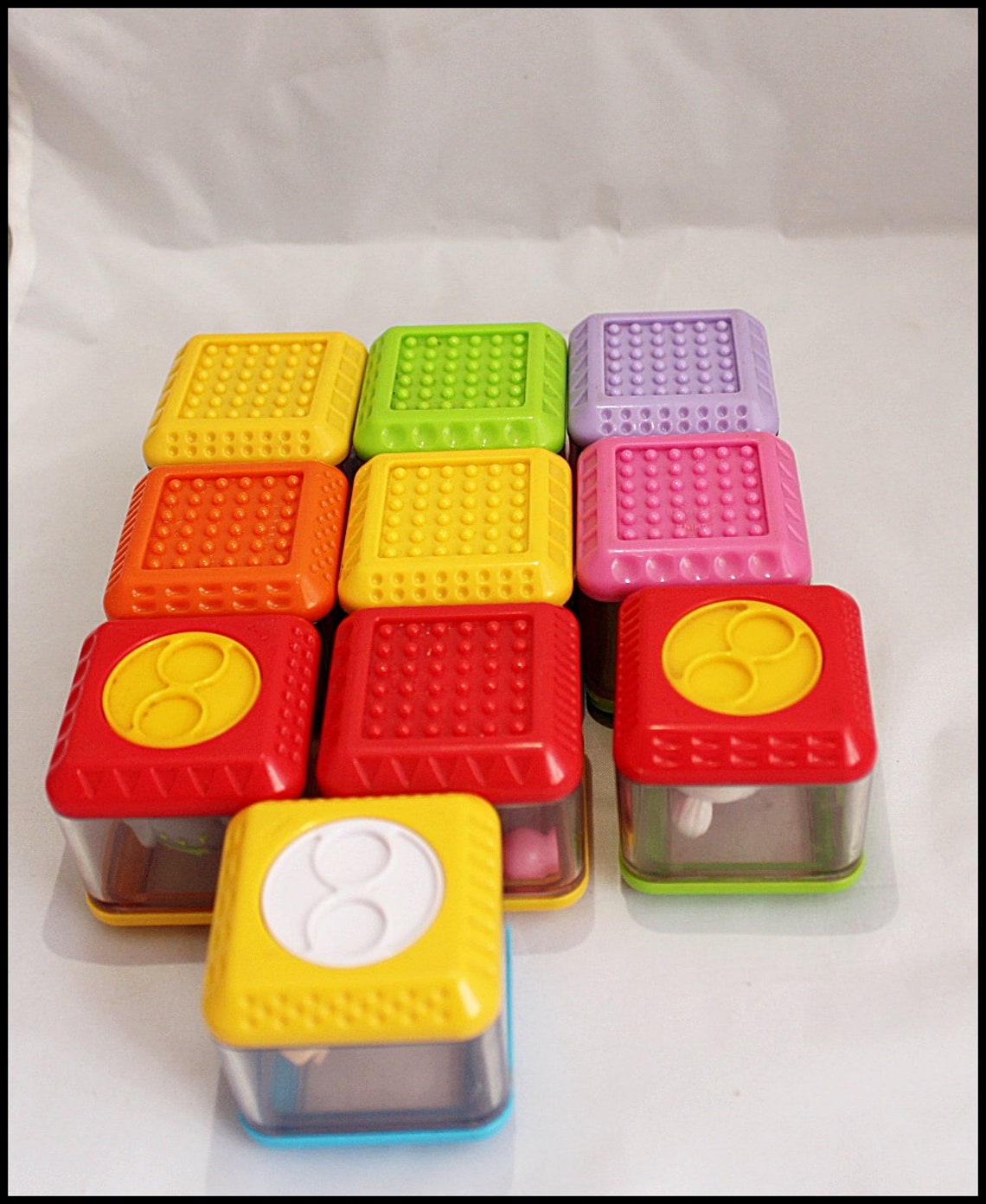 Vintage Fisher Price Peek a Blocks,fisher Price Blocks Set of 10,fisher ...