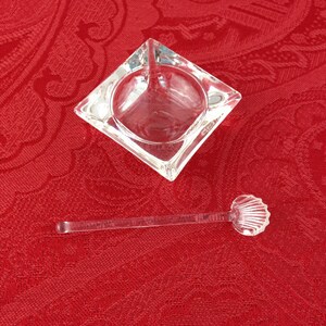 Set of 4 Square Crystal Vintage Open Salt Cellars - Etsy