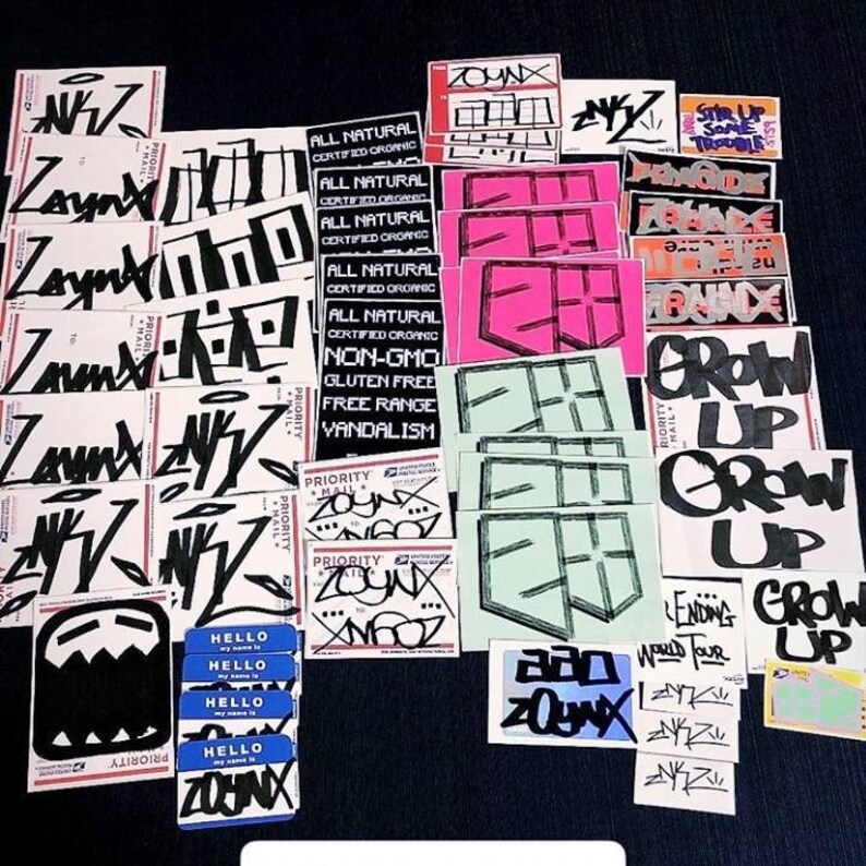 Aaoznkz Graffiti Sticker Pack. FREE Shipping - Etsy