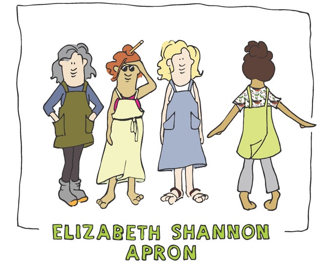 Elizabeth Shannon Apron Pattern - Etsy