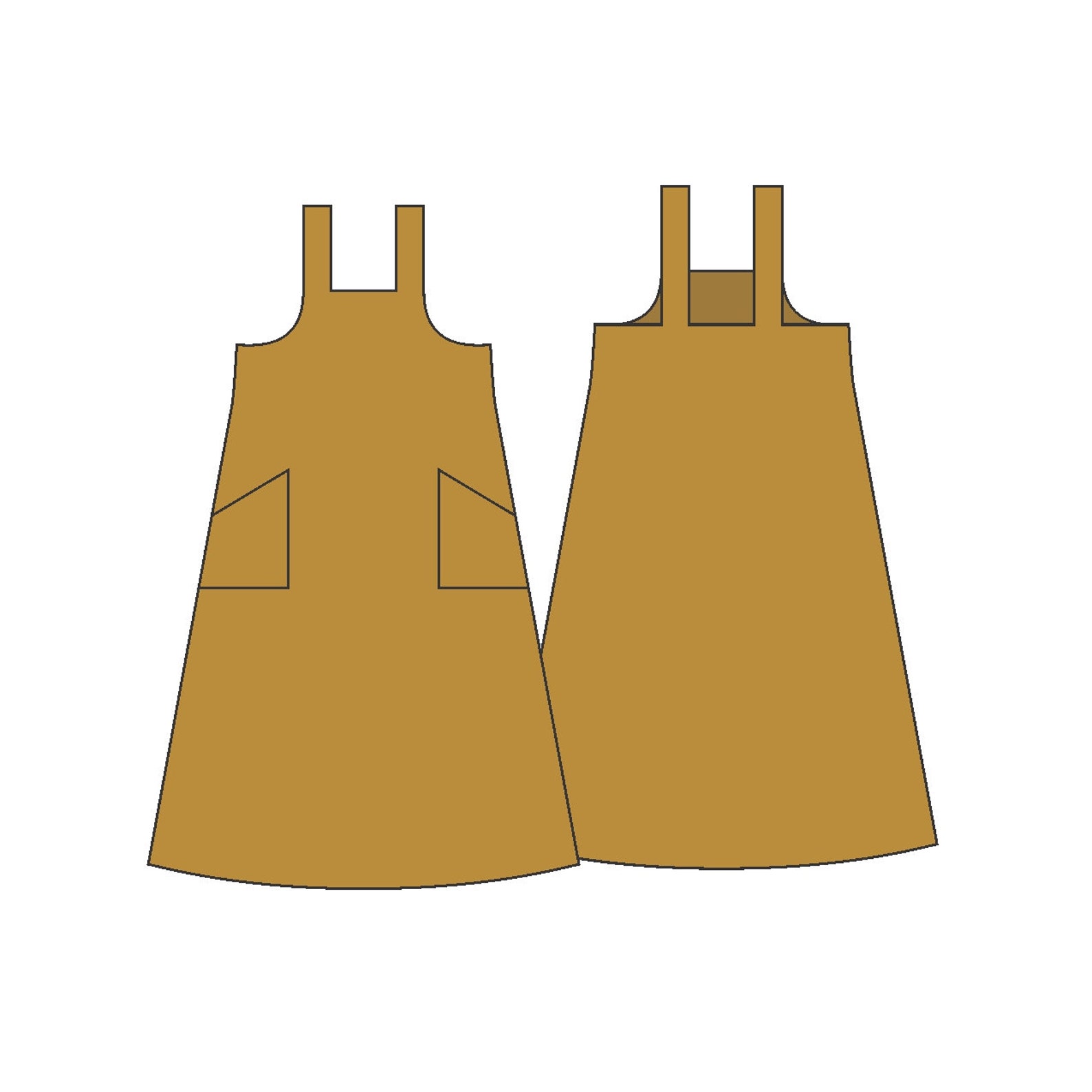 Elizabeth Shannon Apron Pattern - Etsy
