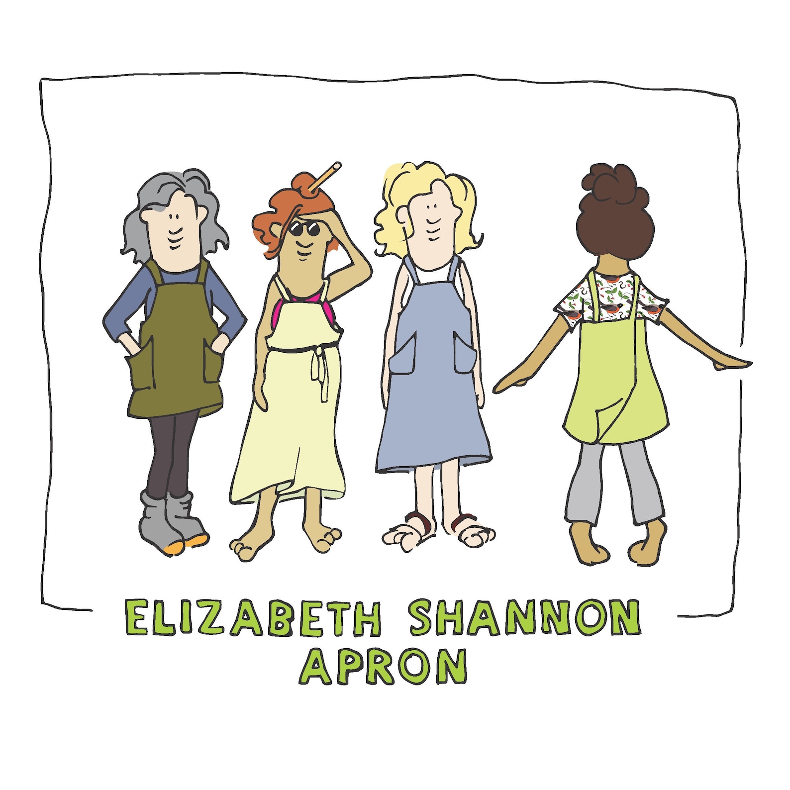 Elizabeth Shannon Apron Pattern - Etsy