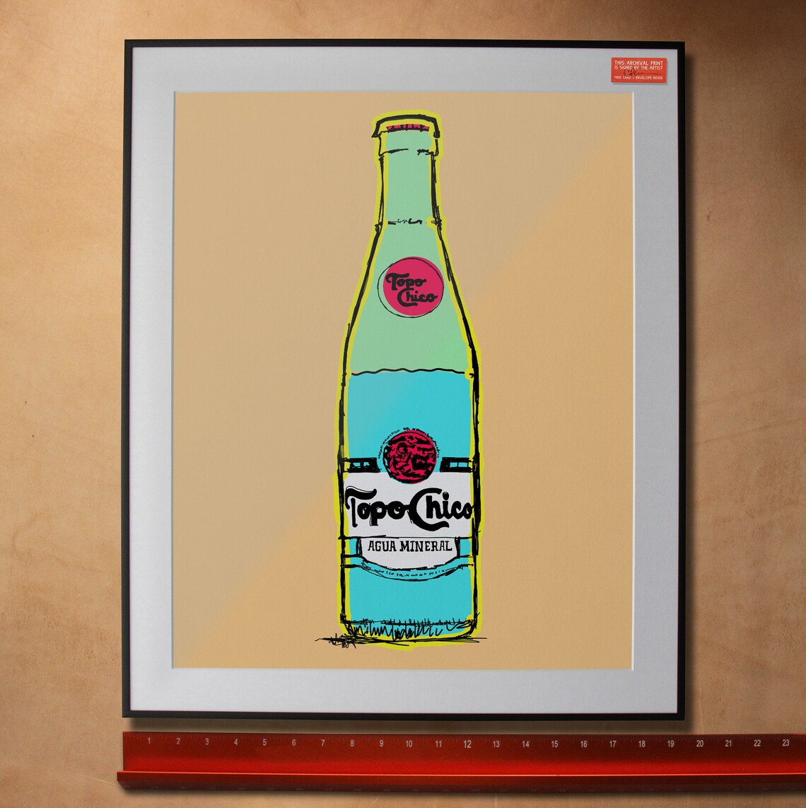 Topo Chico Art Topo Chico Print Mothers Day Fathers Day | Etsy