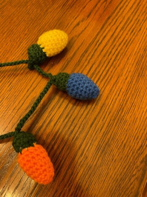 Christmas Lights Crochet Pattern - Etsy