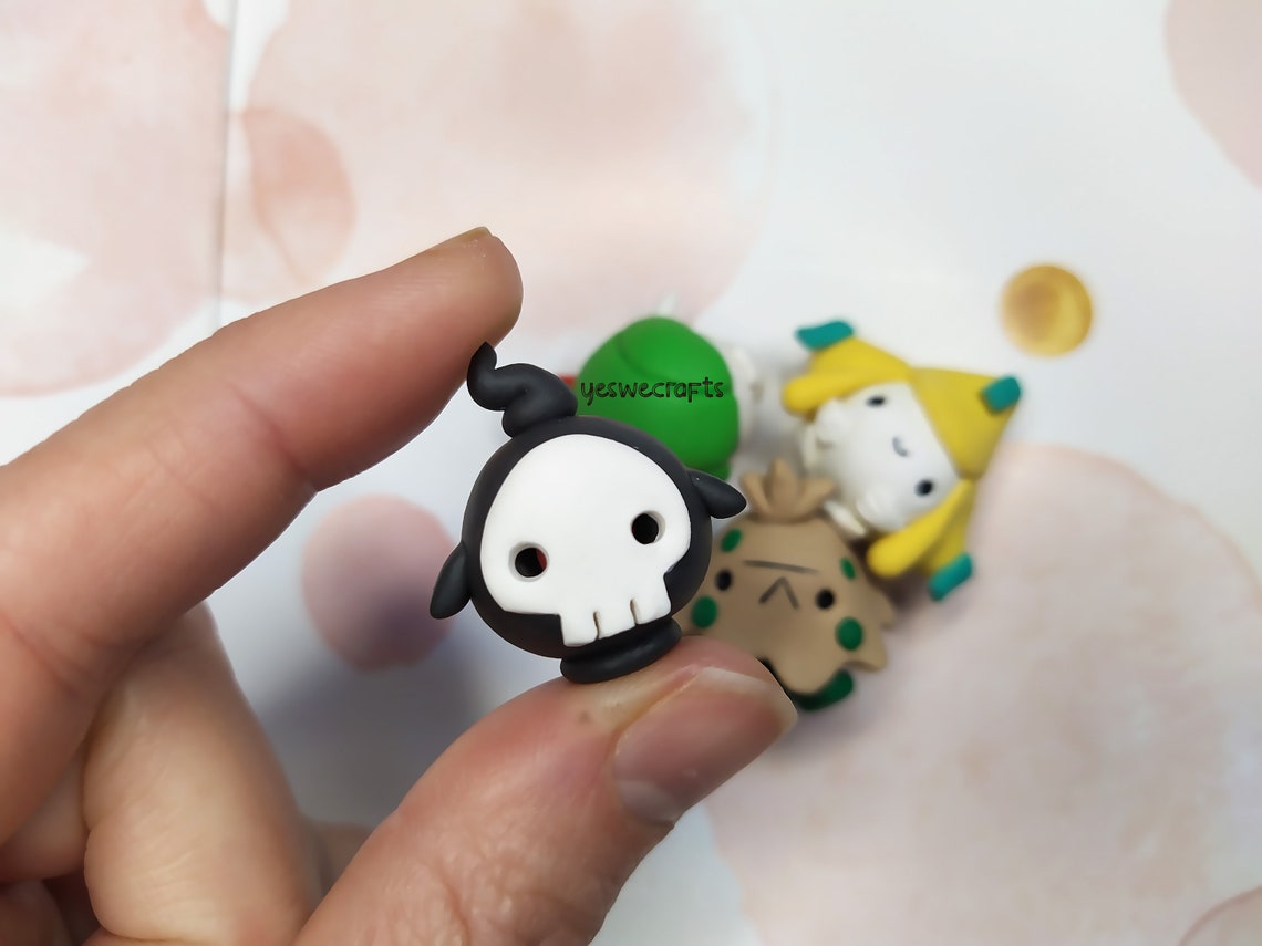 Pokemon Mini Kawaii Polymer Clay Pendant Handmade Anime Video - Etsy