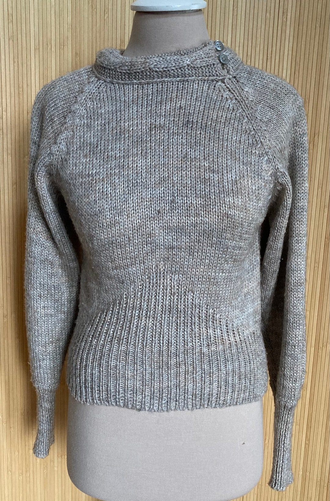 1970s Uniquely Designed Sweater by Sheridan - Etsy