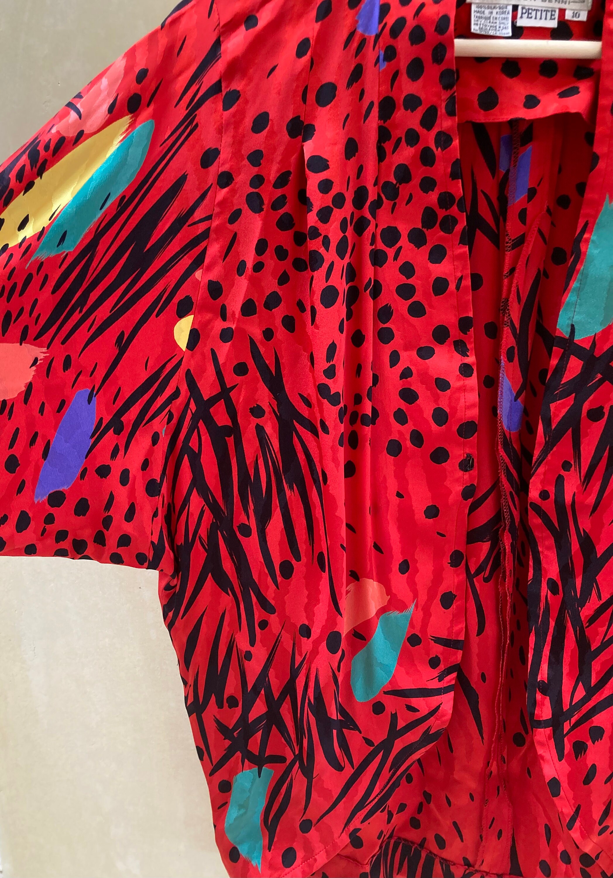 Silk Openfront Statement Piece - Etsy