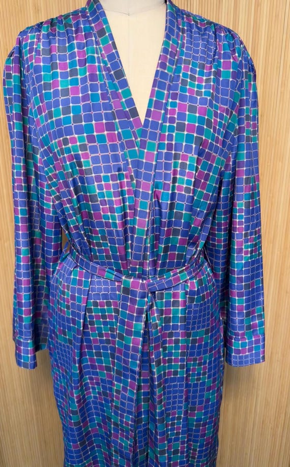 80s Neiman-Marcus Full Length Robe - Gem
