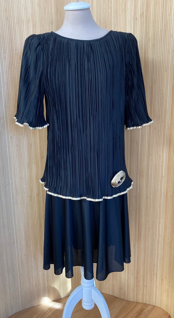 1980s After Dark Party Dress - Gem