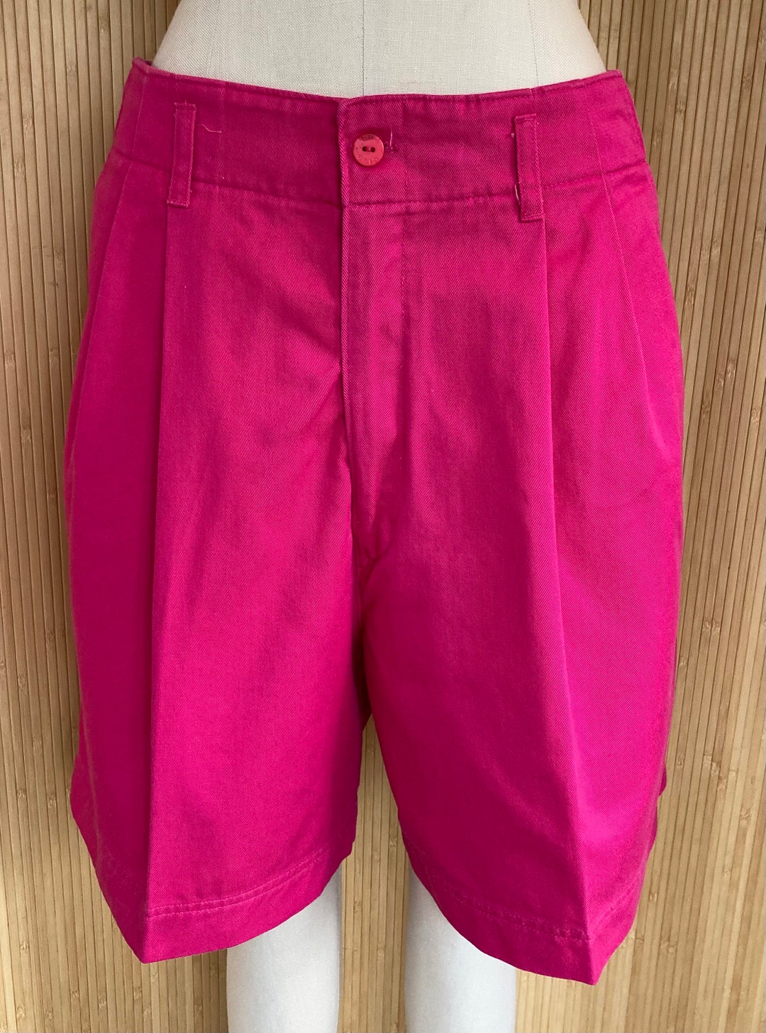 1980s Hunt Club Pleat Front High Waisted Shorts - Etsy