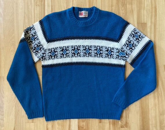 1960s Olav Andersen Norwegian Sweater - Gem