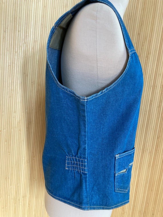 1970s L’avion Denim Vest - Gem