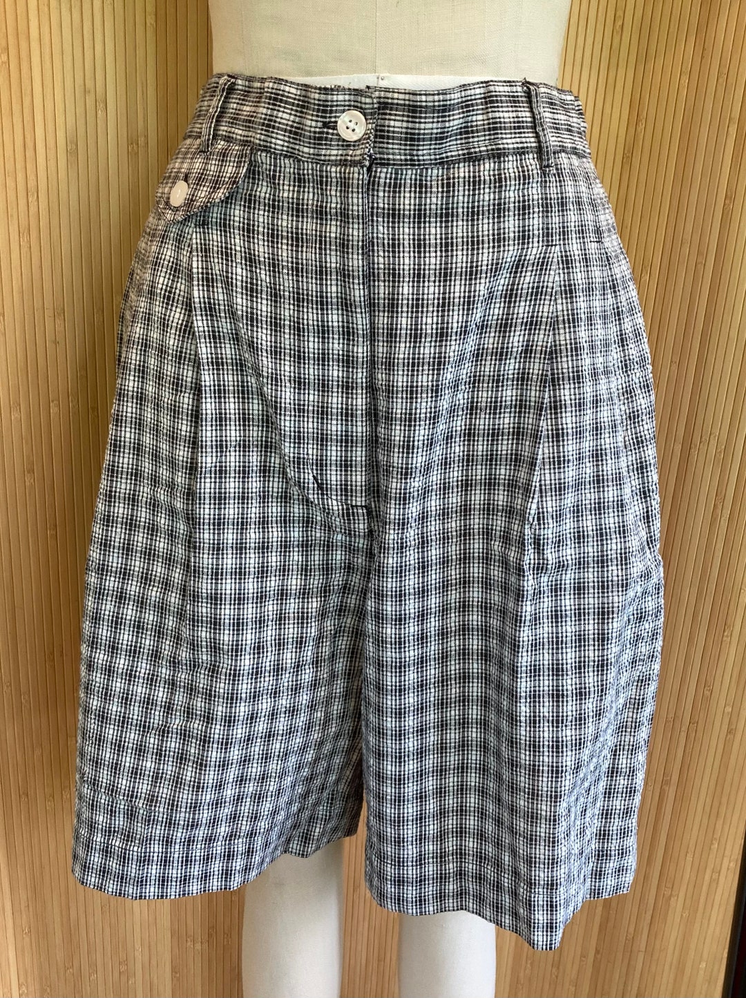 Baxter & Wells Plaid Bermuda Shorts NWT - Etsy