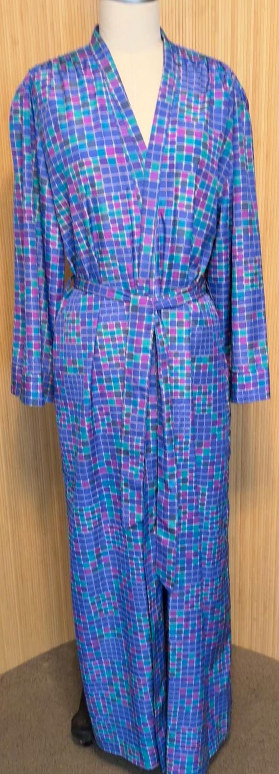 80s Neiman-Marcus Full Length Robe - Gem