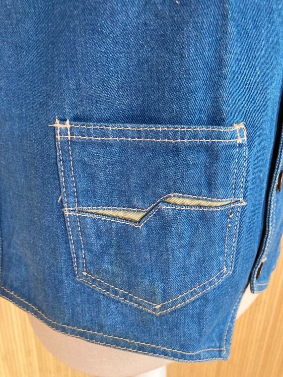 1970s L’avion Denim Vest - Gem