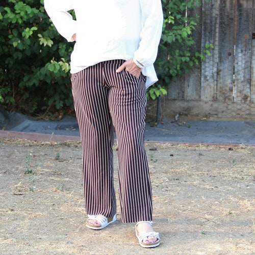 Solar Flares PDF Sewing Pattern Flared Pants Bootcut Pants - Etsy