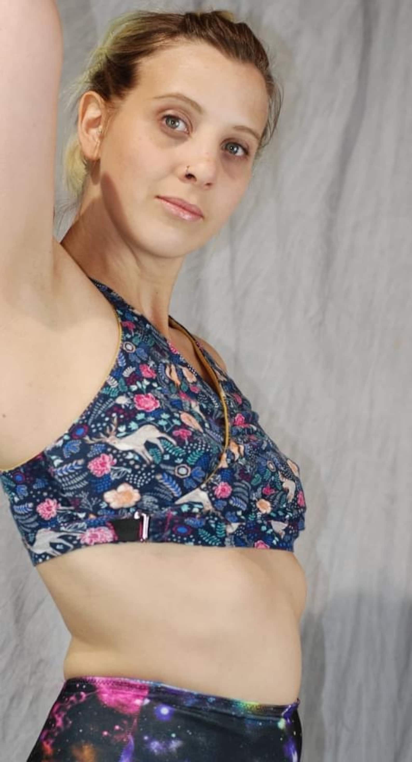 PDF Sewing Pattern Riley Crossover Bra | Etsy