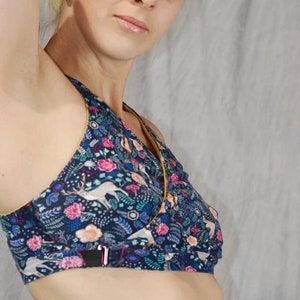 PDF Sewing Pattern Riley Crossover Bra - Etsy