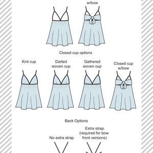 PDF Sewing Pattern Casual Affair Lingerie Pattern - Etsy
