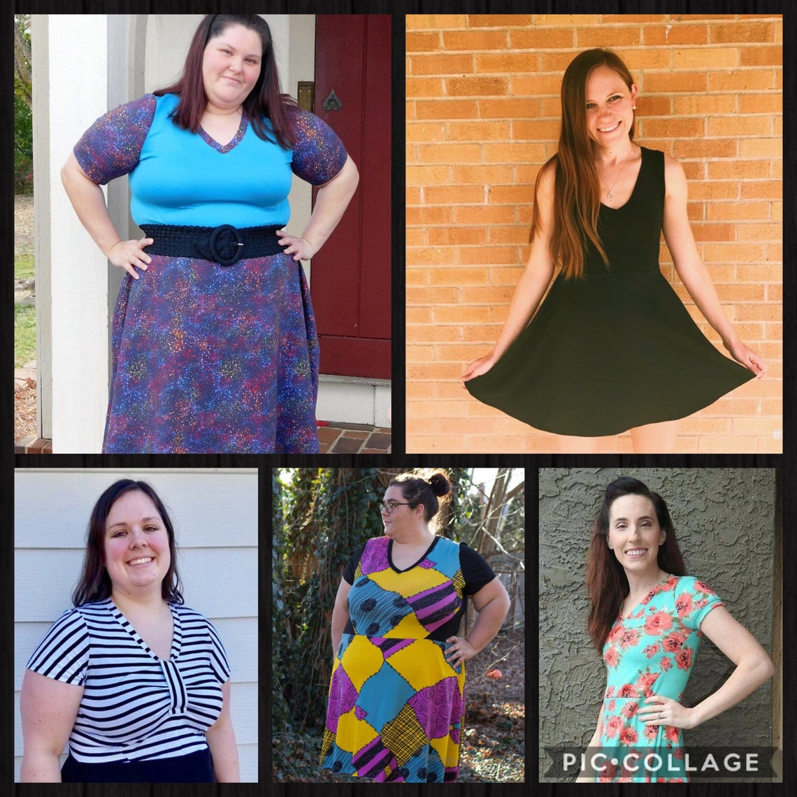 PDF Sewing Pattern Leia Dress Peplum Top Mini Dress Knee - Etsy