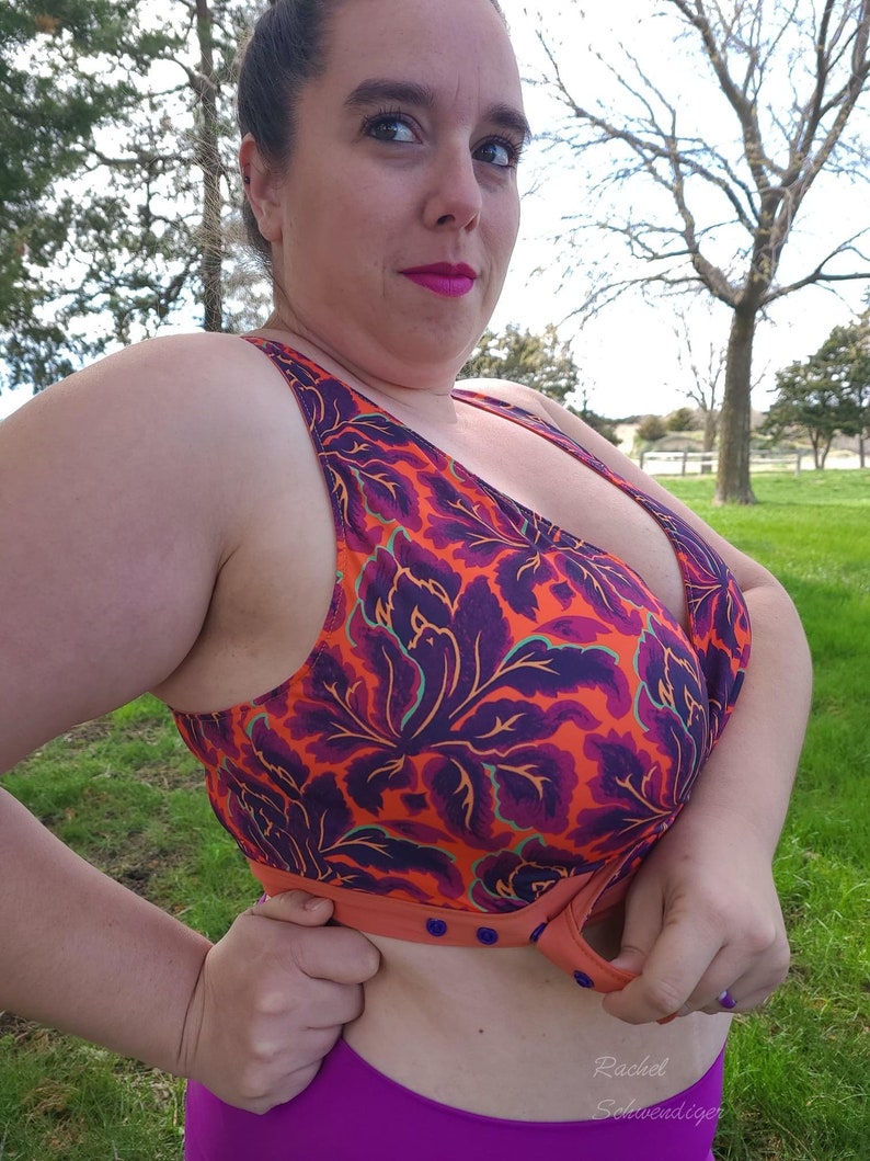 PDF Sewing Pattern Riley Crossover Bra - Etsy