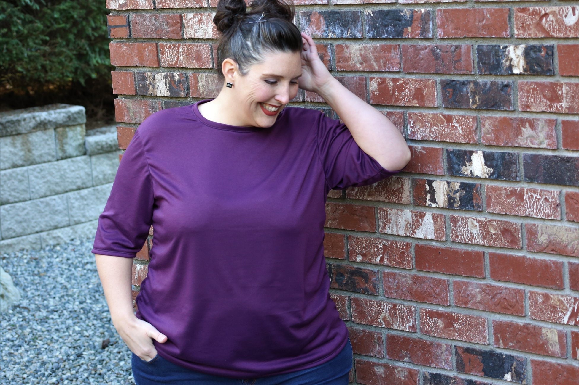 Slouchy Tee PDF Sewing Pattern | Etsy