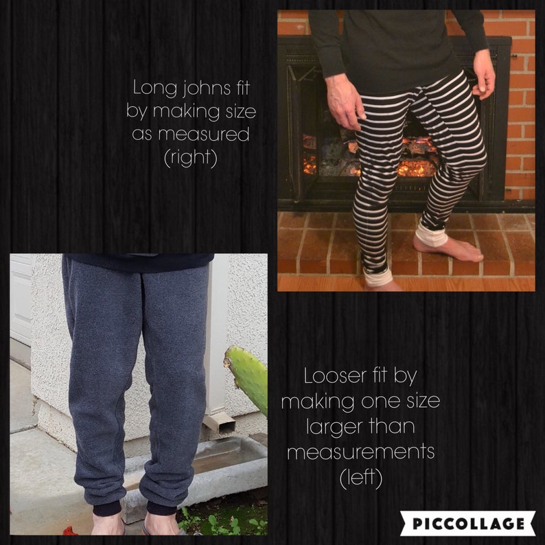 Long John Jammers PDF Sewing Pattern Pajama Pattern Long - Etsy Australia
