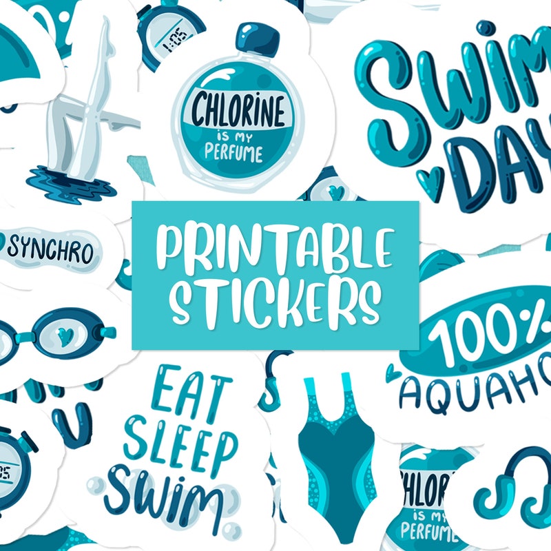 Retro Girl Swimming Art - Etsy