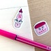 Curly Hair Printable Planner Stickers. Curls Products Digital Ready to ...