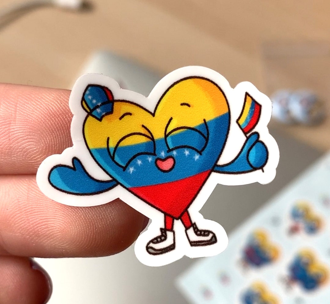 Venezuelan Stickers Sheet. Venezuela Planner Stickers. Bullet Journal ...
