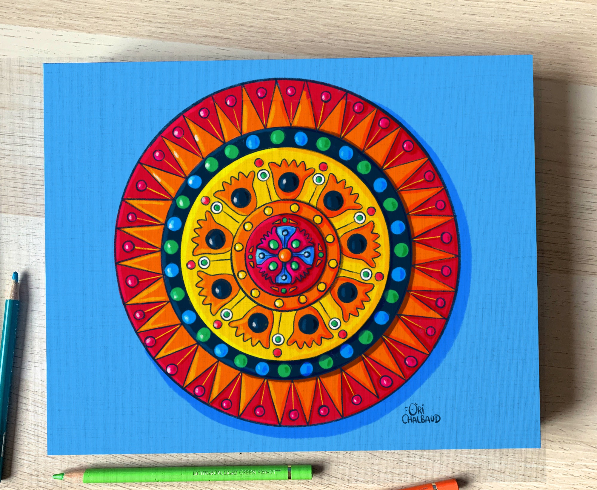 Tapiz Guajiro Illustration Art Canvas Gallery Wraps. | Etsy