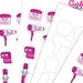 Curly Hair Printable Planner Stickers. Curls Products Digital Ready to ...
