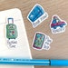 Travel Printable Stickers, Book Flight Ticket, Planning Holidays ...