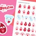 Period Tracker Printable Stickers. Monthly Cycle Planner. - Etsy