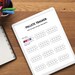 Coloring Tracker, Drawing Tracker Journal, Pages to Track Your Coloring ...