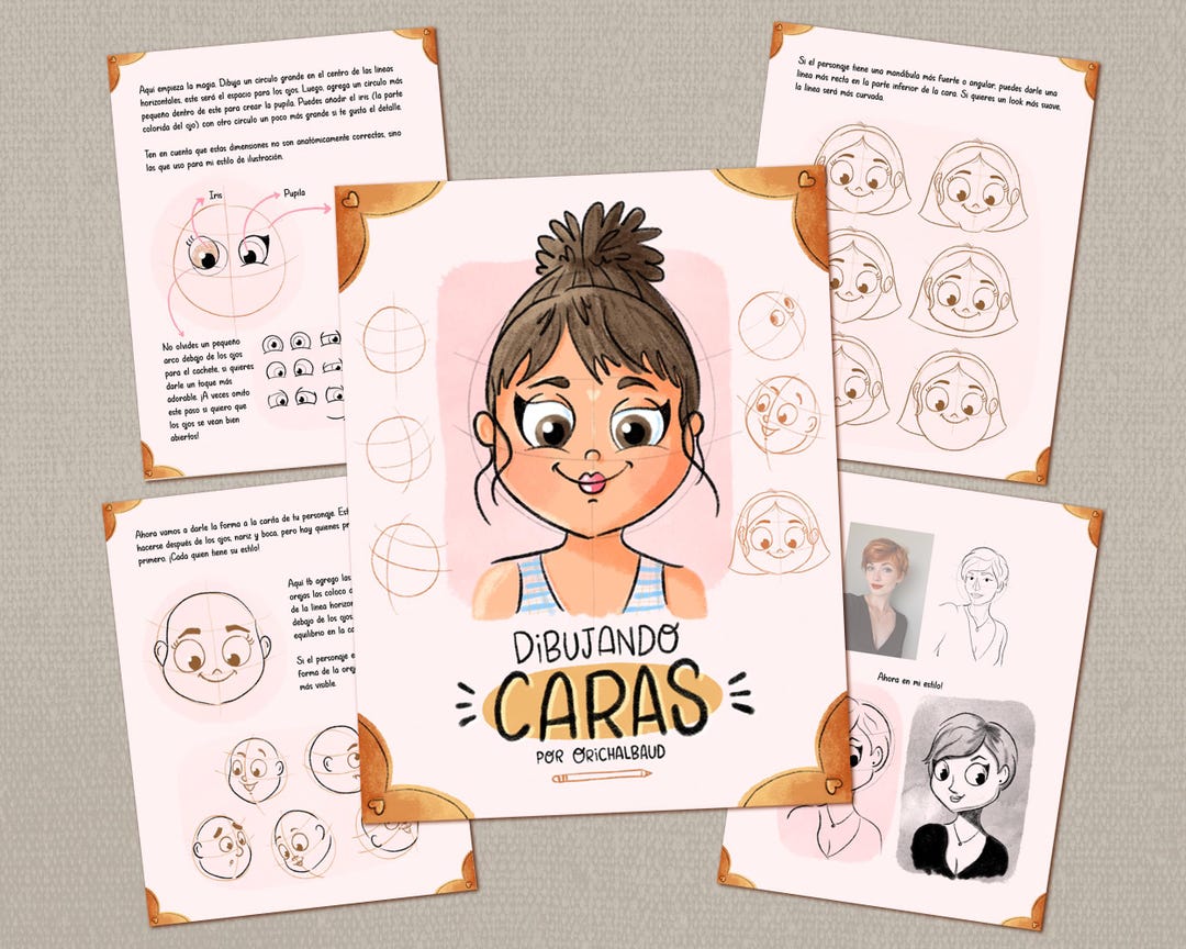 Como Dibujar Caras Tutorial Para Dibujar Caras En Caricatura