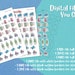 Travel Printable Stickers, Book Flight Ticket, Planning Holidays ...