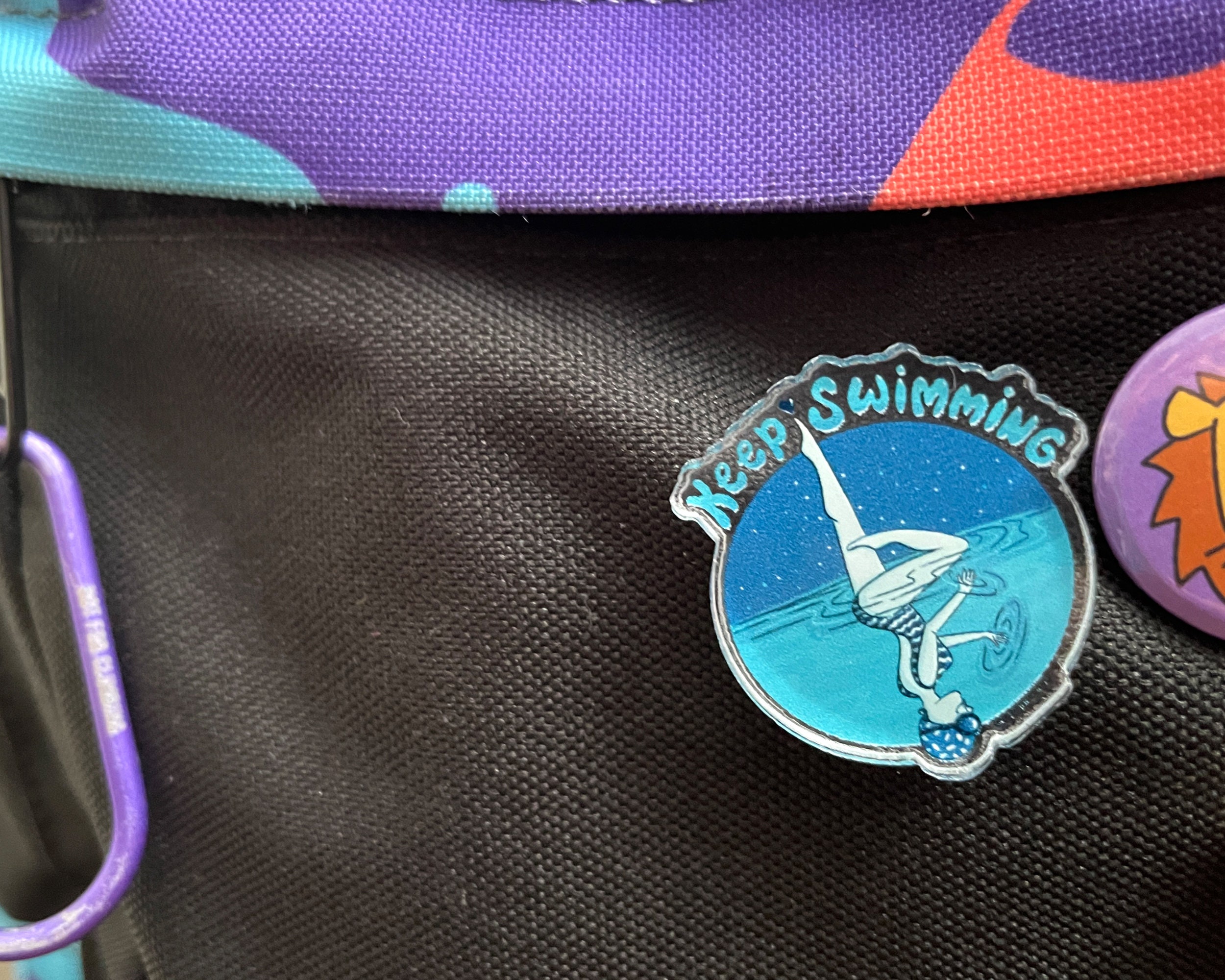 Acrylic Pin Synchronized Swimming Girl Pool Girl Swimmer - Etsy