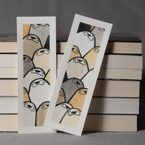 Seal Bookmark /NOT PRINTED/ Watercolor Seal Book Marker OOAK - Etsy