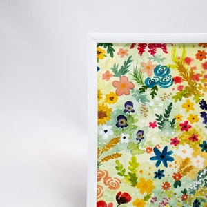 MINI Flower Power Watercolor Painting Meadow Watercolor Art / Ooak NOT ...