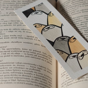 Seal Bookmark /NOT PRINTED/ Watercolor Seal Book Marker OOAK - Etsy