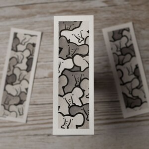 ELEPHANT Bookmark Watercolor Elephant Book Marker Ooak NOT PRINTS - Etsy