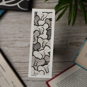 ELEPHANT Bookmark Watercolor Elephant Book Marker Ooak NOT PRINTS - Etsy
