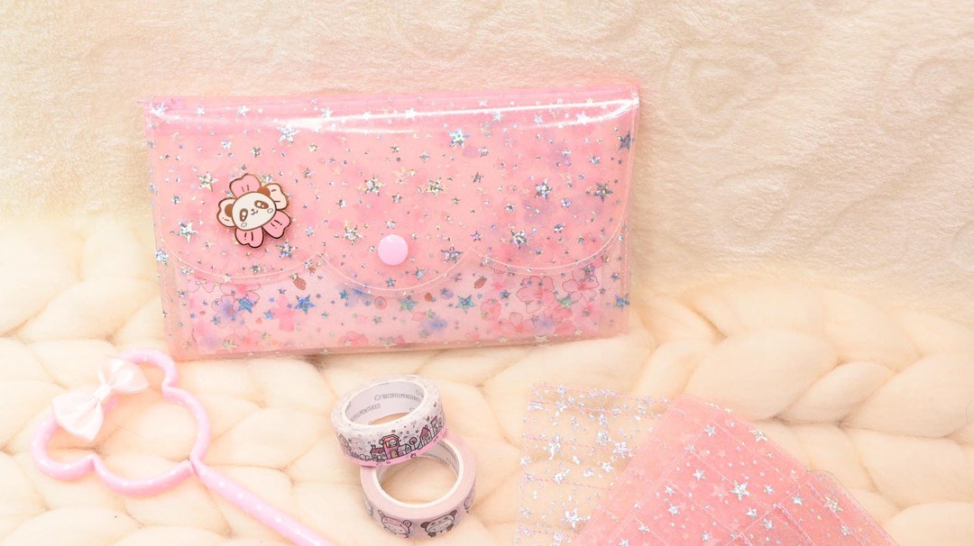 Hobonichi WEEKS MEGA Soft/sneaker Cover With Zip/pvc Glitter or Jelly ...