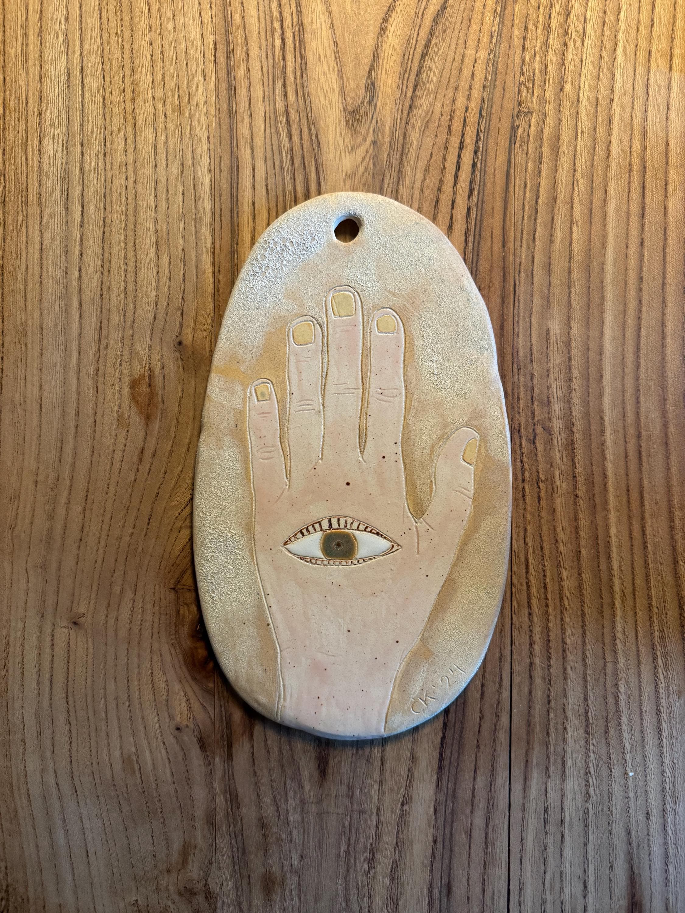 Fátimas Hand - Ceramic Wall Art - Etsy