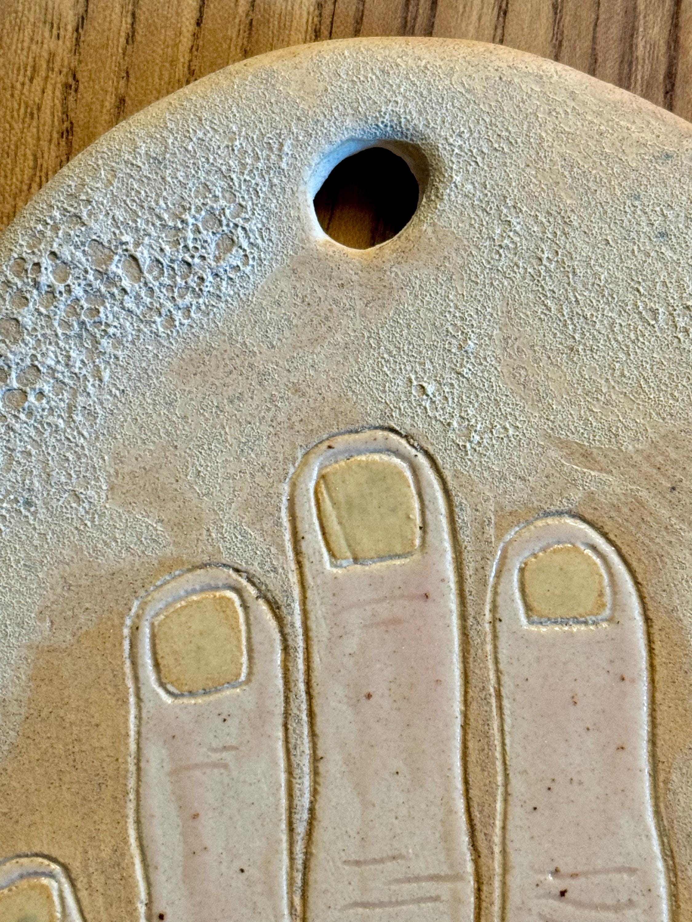 Fátimas Hand - Ceramic Wall Art - Etsy
