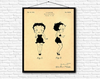 Betty boop poster | Etsy