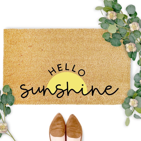 Boho Door Mat - Etsy