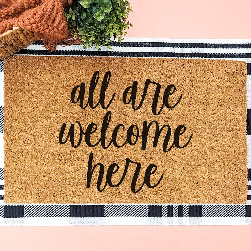 All Are Welcome Here - Etsy